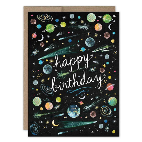 Outer Space Birthday Card | Heart of the Home Inc
